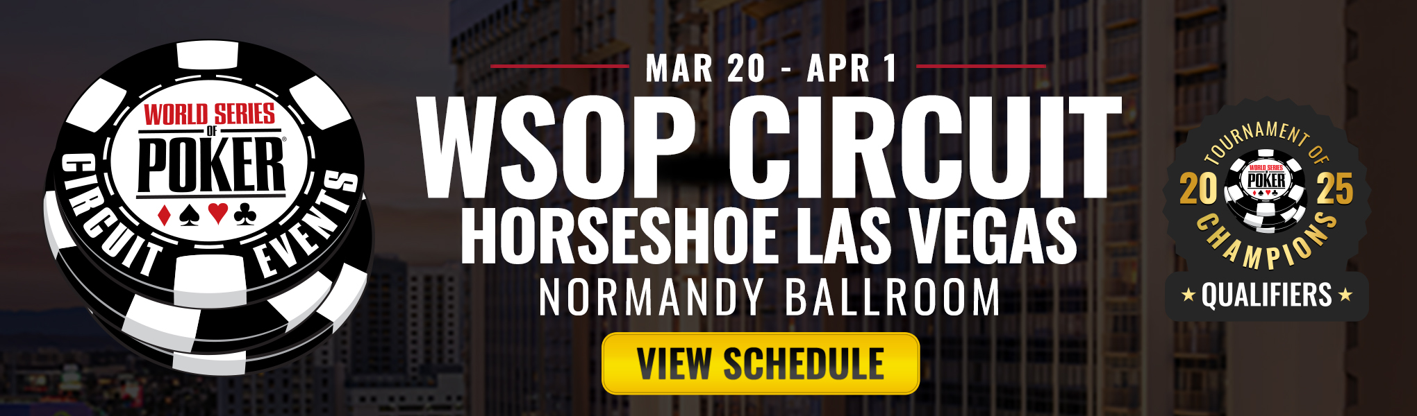 Horseshoe Las Vegas Las Vegas, NV Poker Tournaments